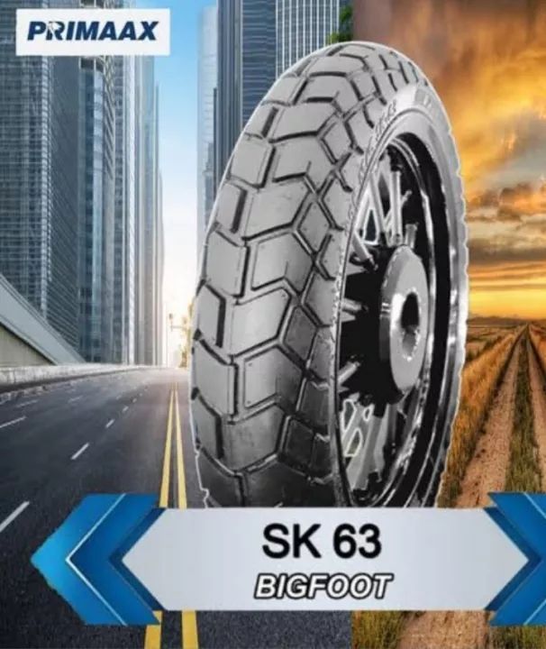 ban baru primaax sk 63 tubles ring 17 ukuran 100/80 | Lazada Indonesia