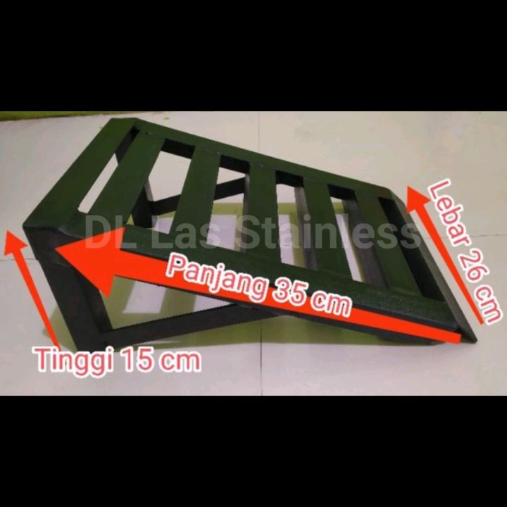 Tanjakan Tangga Alat Bantu Naik Motor/Mobil Besi Kuat - Bisa Custom ...