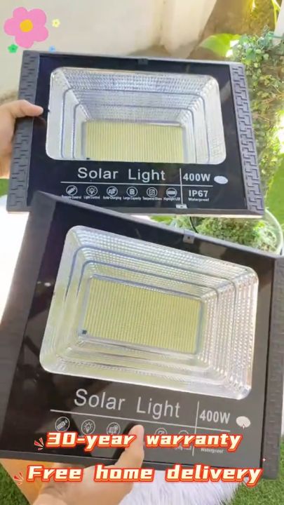 【BUY 1 TAKE 1】solar flood light 3000W outdoor waterproof IP68 original ...