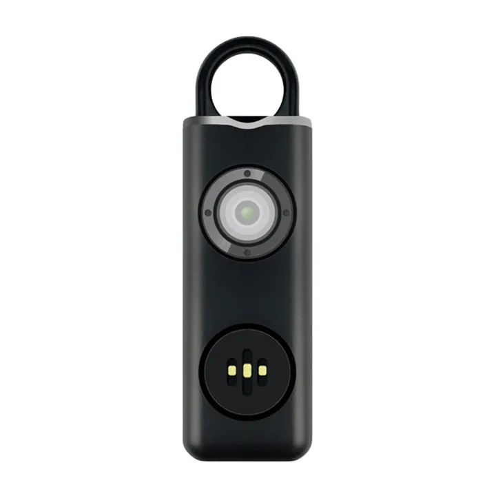 Emergency Alarm Keychain Rechargeable Carrying Scream Loud Panic Alarm ...