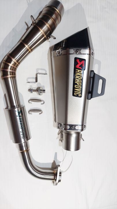 Nmax version 2 and 2.1 Akrapovic Pipe full set | Lazada PH