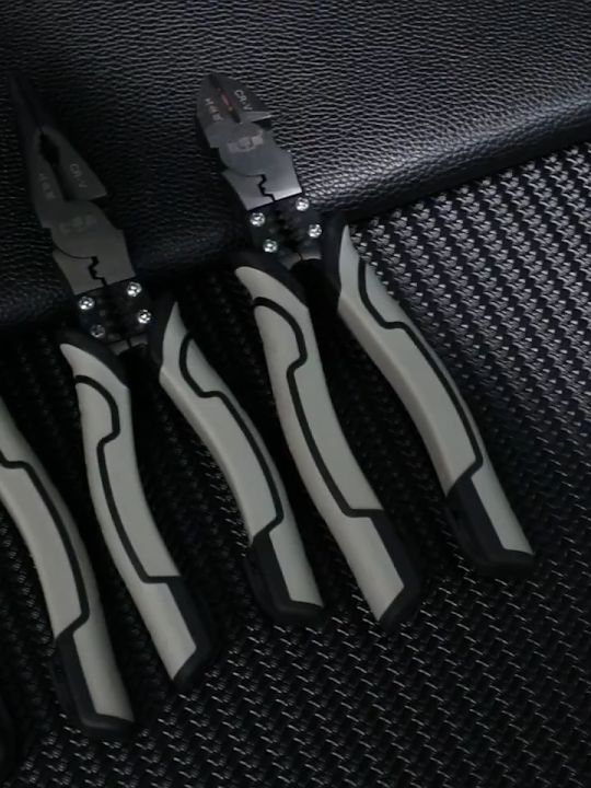 Kìm tuốt cắt uốn dây cáp kkvi đa chức năng tay cầm bằng cao su cho thợ ...