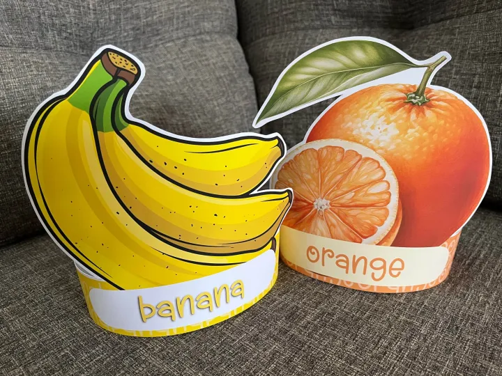 Nutrition Month Fruit and Vegetable Headdress / Costume, 220 gsm thick ...