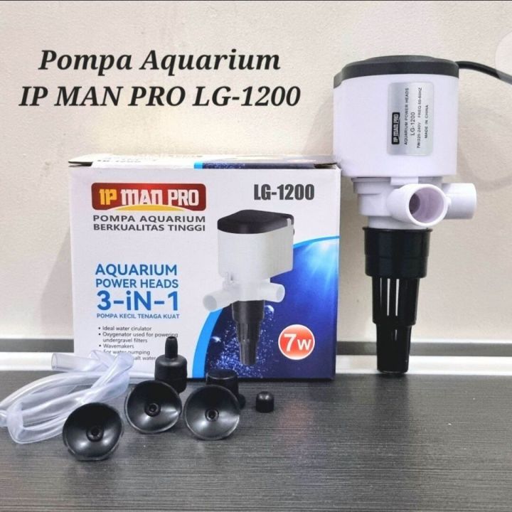 Mesin Pompa Aquarium IP MAN IP 1200 Low Watt 7watt/ SKP-1200/ SPA 1200A/ SP-1200/ KT-1200/ WP ...