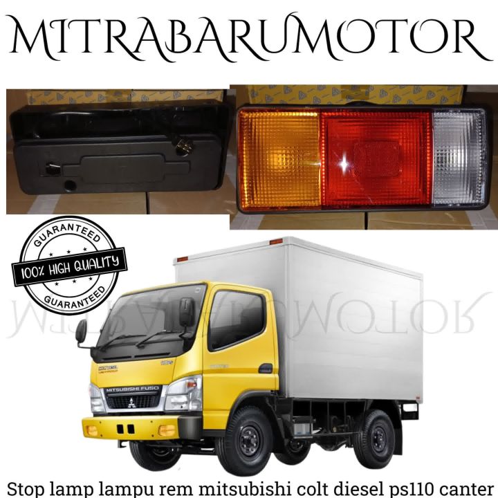 Lampu rem Belakang Stop Lamp Mitsubishi Canter FE71 PS 100 PS135 PS136 ...