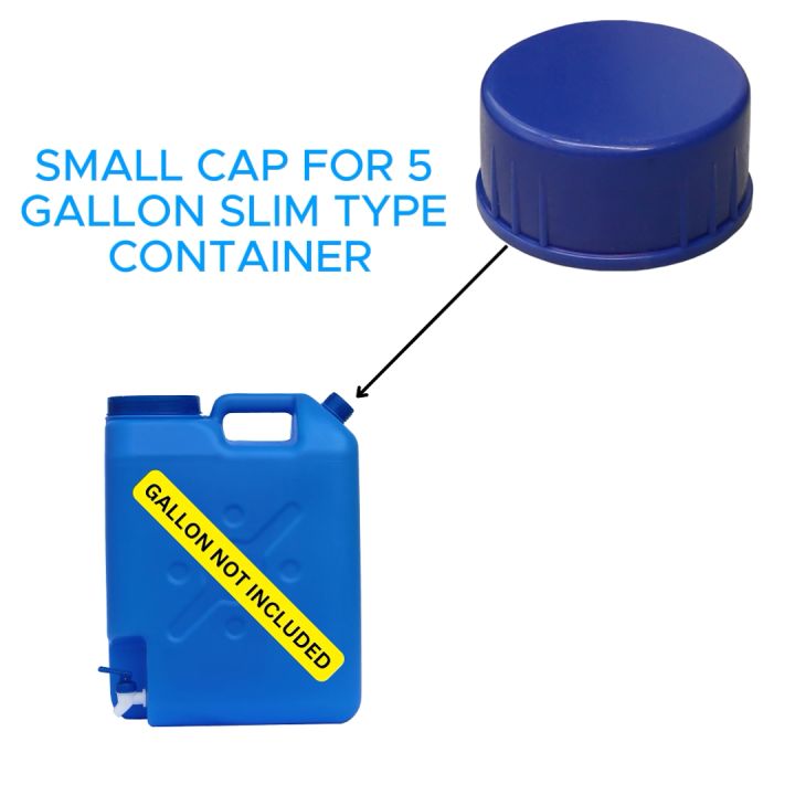 Small Cap for Slim Gallon Water Container 1pc Blue Cap | Lazada PH