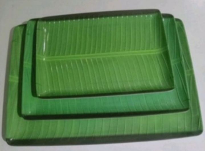 Rectangular banana leaf plates | Lazada PH