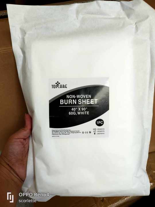 Burn Sheet Blanket / Burn Sheet First Aid Sterile 40x90 (1 piece/pack ...