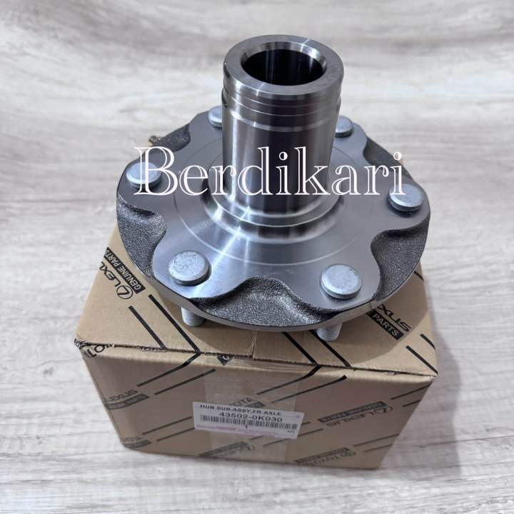 NAP RODA DEPAN WHEEL HUB TOYOTA HILUX VIGO 2.5 3.0 FORTUNER VNT 1KD 2KD ...