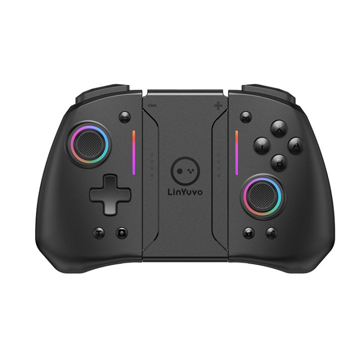 LinYuvo Wireless Controller With Dual Vibration 6axis Wake For NS Switch Joypad Game Handle Grip ...