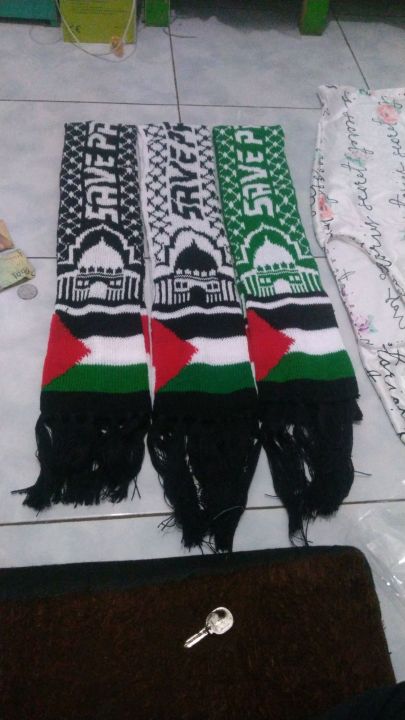 syall palestina/atribut palestina | Lazada Indonesia