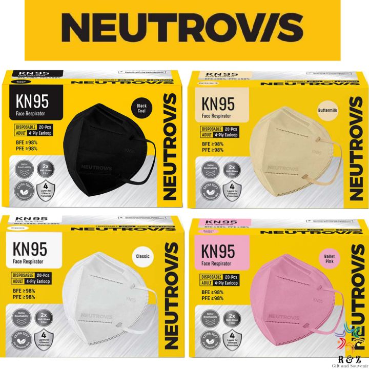 Neutrovis KN95 Medical Face Mask / Neutrovis KN95 Mask / Neutrovis ...