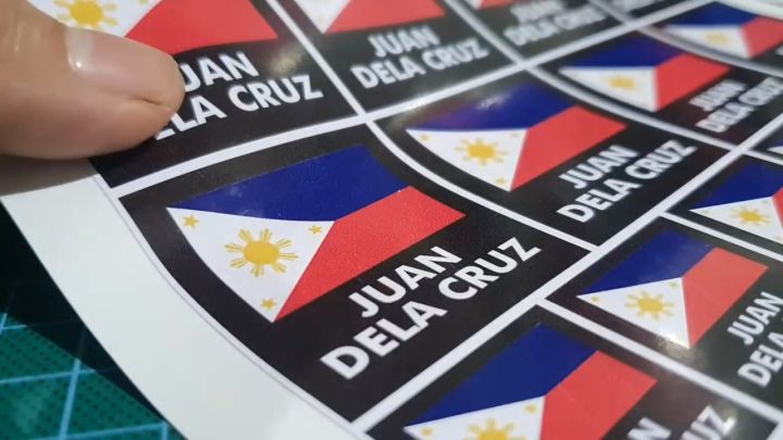 Custom Name Tag Waterproof Dive Sticker | Lazada PH