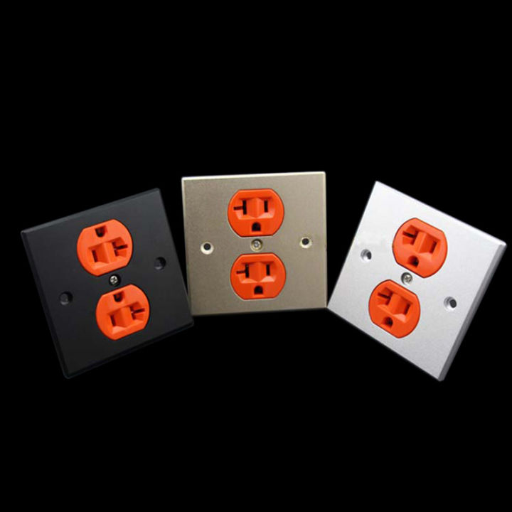 Audioxsocc Brass Plated Red Copper American Standard Power Socket Core ...