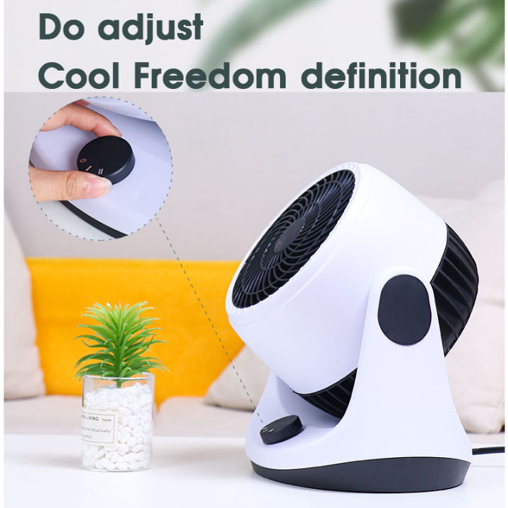Air Circulation Portable Fan 180° Mechanical Rotation Convection Fan ...