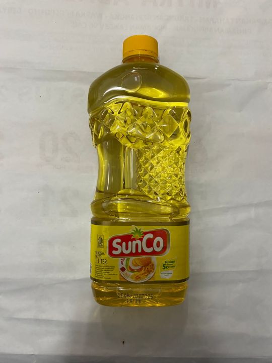 Minyak Sunco 1 Liter Botol | Lazada Indonesia