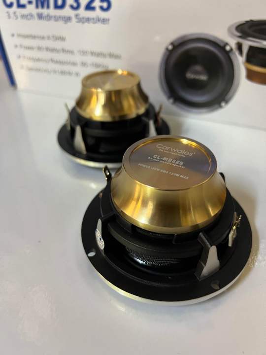 carwales 3” inch mid range car hight performance voice speaker ...