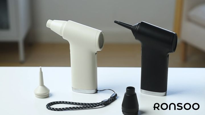 RONSOO AireXtreme Pro TurboPower Cordless Handheld Fan with LED Light ...