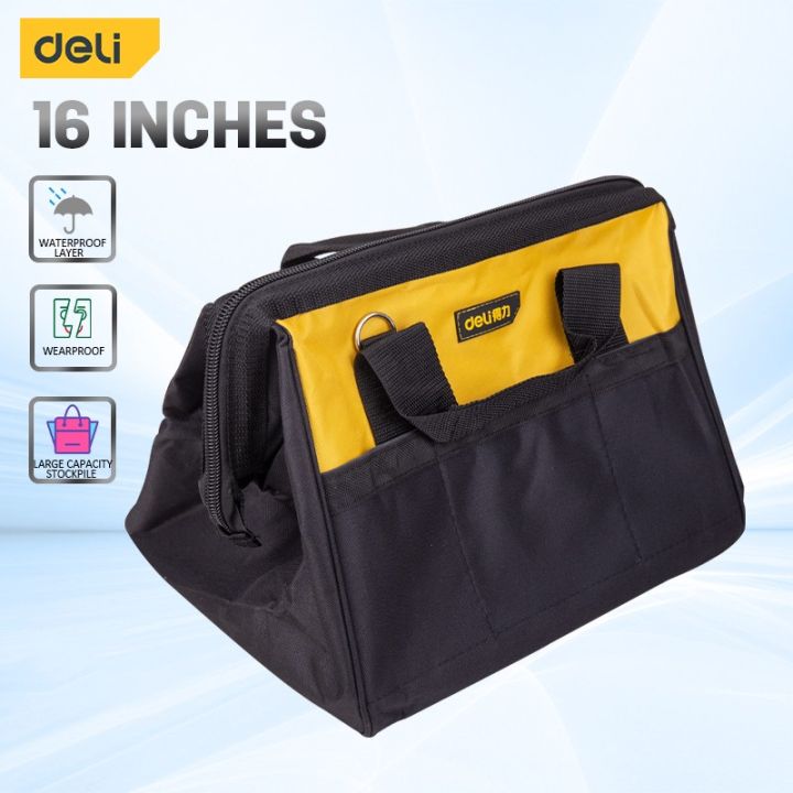 Deli Tool storage bag Rigid Frame 13/16 inches Multifunctional Bags ...