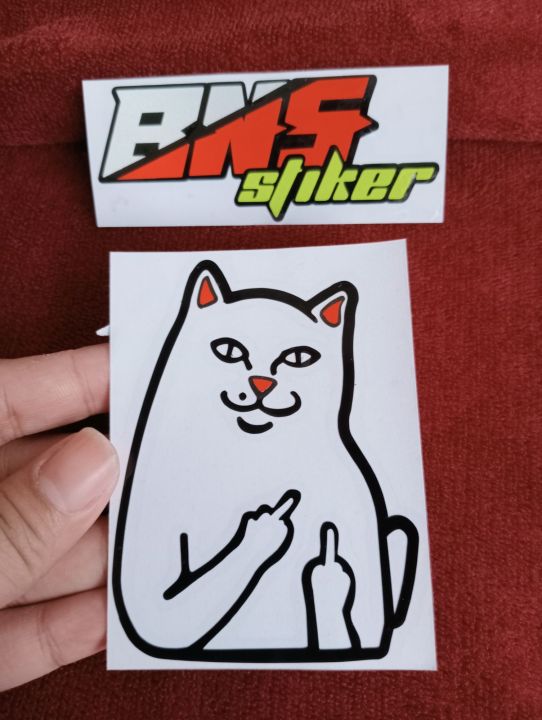 STIKER CUTTING KUCING FUCEK | Lazada Indonesia