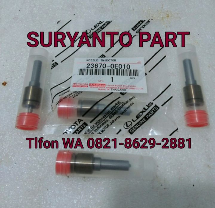 Injector Jarum Kepala Nozzle Toyota Innova Reborn/Fortuner VRZ/Hilux ...