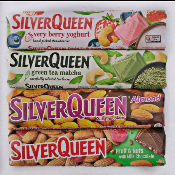 SILVERQUEEN Cokelat Batangan Semua Rasa Size Kecil - SILVER QUEEN ...