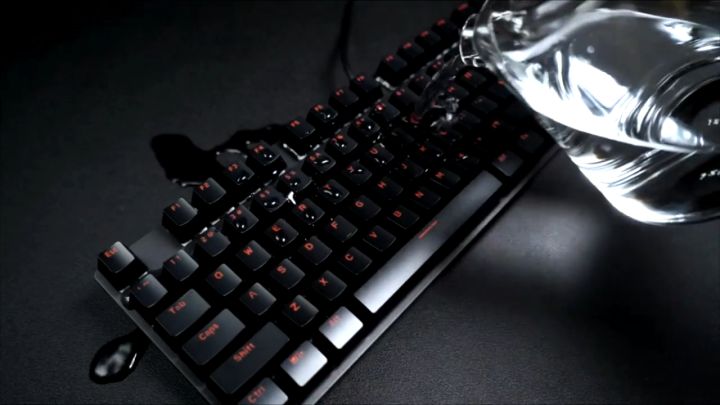 Rapoo V500 Alloy Blue Switch Mechanical Keyboard Lifecycle:50 Million ...