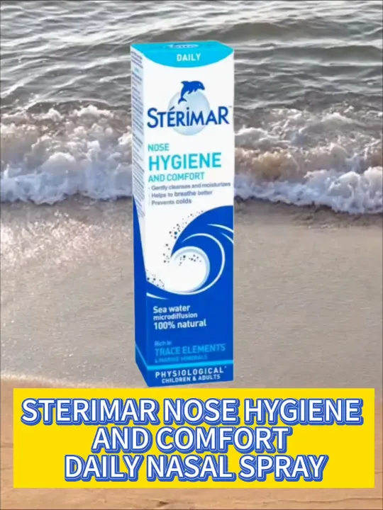 STERIMAR NOSE HYGIENE AND COMFORT DAILY NASAL SPRAY 50ML ...