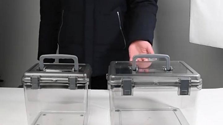 camera Dry Box Moisture-Proof Digital hygrometer Silica Gel Desiccant ...