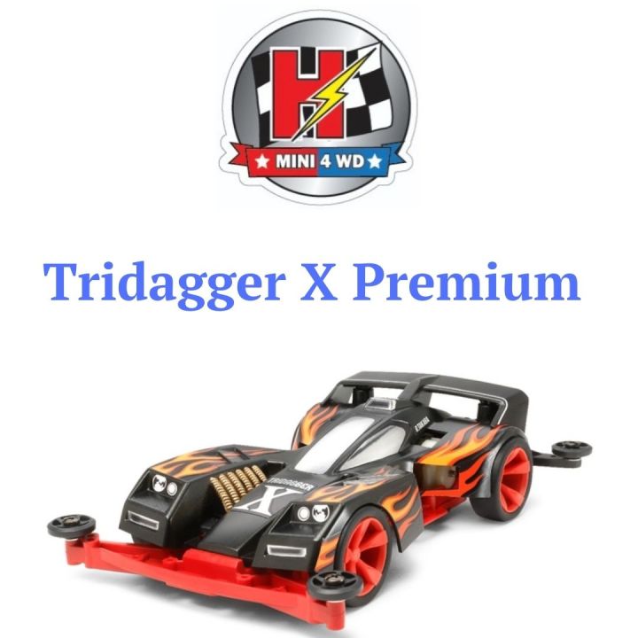 Tamiya Mini 4WD Tridagger X Premium , Chassis Super 2 . | Lazada Indonesia