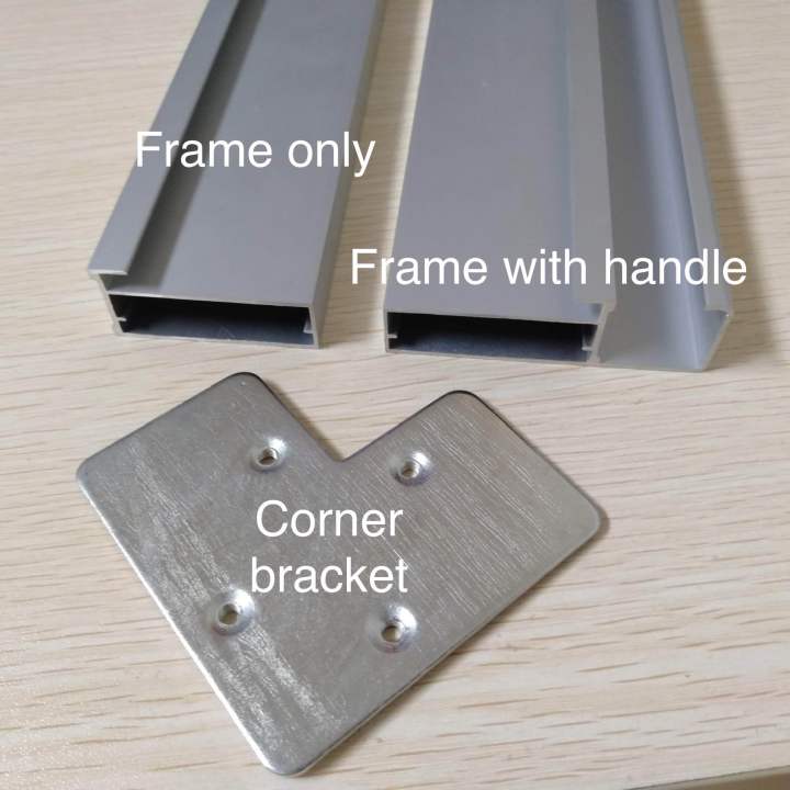 1.5meters ACP ALUMINUM GLASS DOOR FRAME | Lazada PH