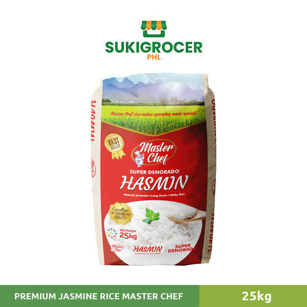 Premium Jasmine Rice Master Chef 25kg | Lazada PH