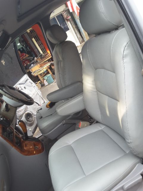 naza ria pvc leather seat cover fullset | Lazada