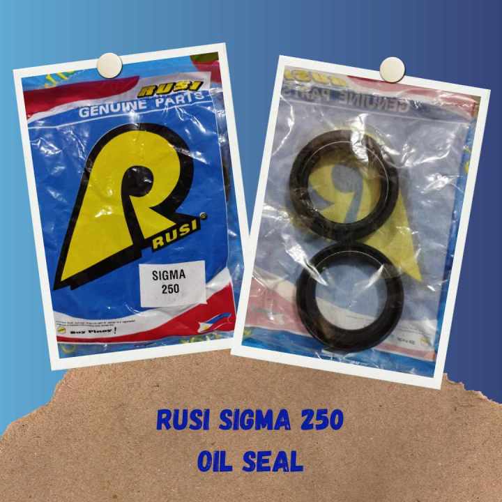RUSI SIGMA 250 GENUINE OIL SEAL | Lazada PH
