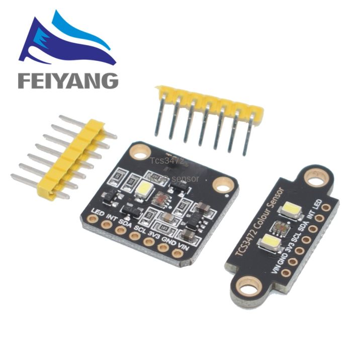 Tcs34725 Color Sensor Recognition Module Rgb Development Board Iic I2c For Arduino Stm32 Two 8006