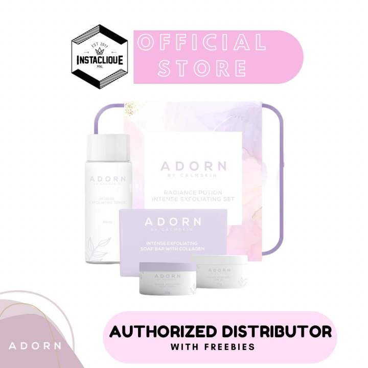 Adorn by Calmskin Radiant Potion Intense Exfoliating Set | Lazada PH