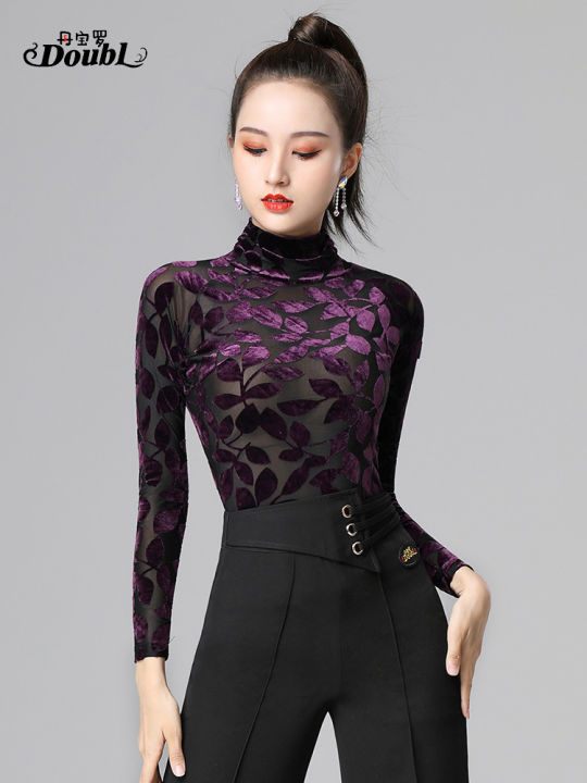 Elegant Modern Dance Top High Neck 2026 | Lazada