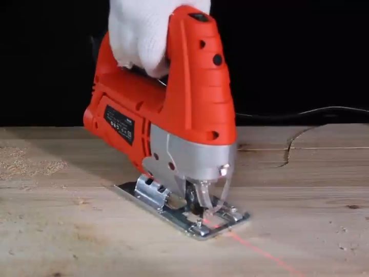 Mitsushi 650W Original Electric Jigsaw Wood Cutter 0-45° Bevel Cutting ...