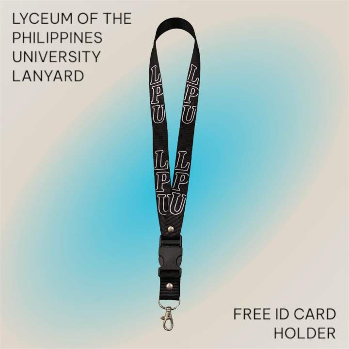 LPU LANYARD ID LACE FREE ID CARD HOLDER - LYCEUM OF THE PHILIPPINES ...