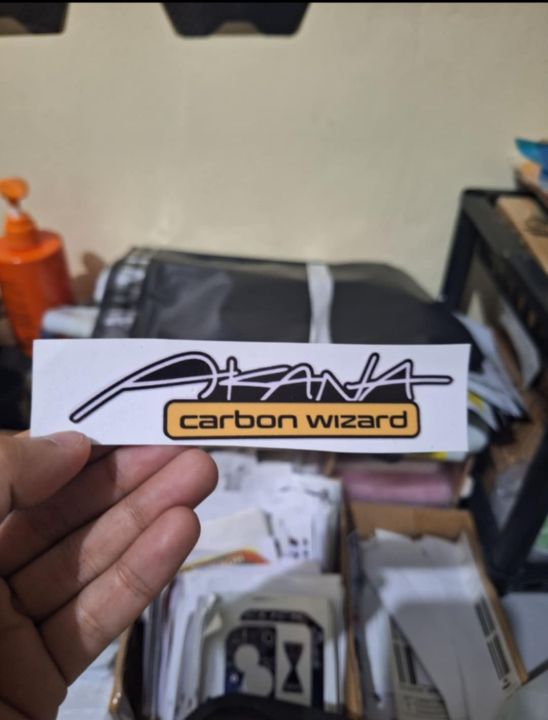 AKANA CARBON WIZARD STICKER | Lazada PH
