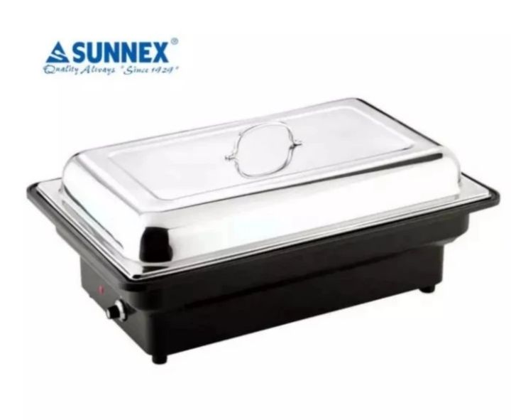 Chafing Dish Electric SUNNEX Pemanas Listrik Warmer 8.5 Liter Elektrik ...