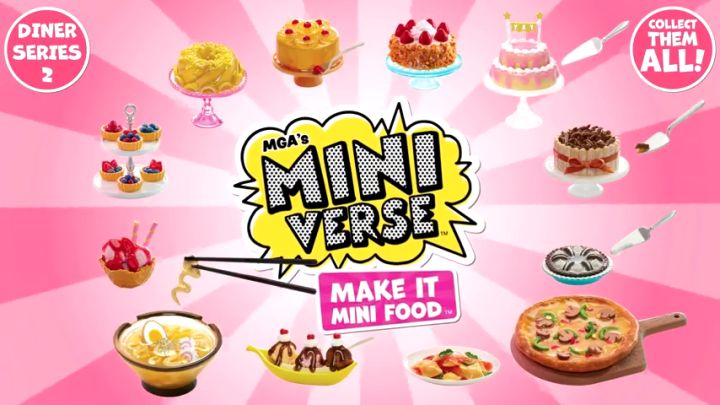 MGA's Miniverse Make It Mini Food Diner Series 3 With Accessories | Lazada
