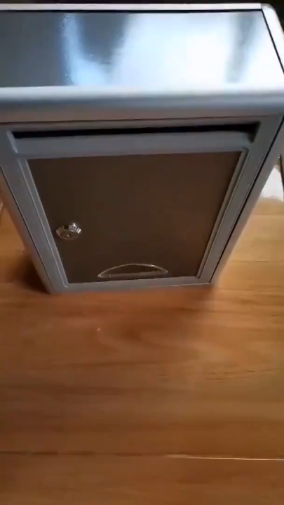 HOL Stainless Steel Mail Letter Post Storage Box Outdoor Lockable ...