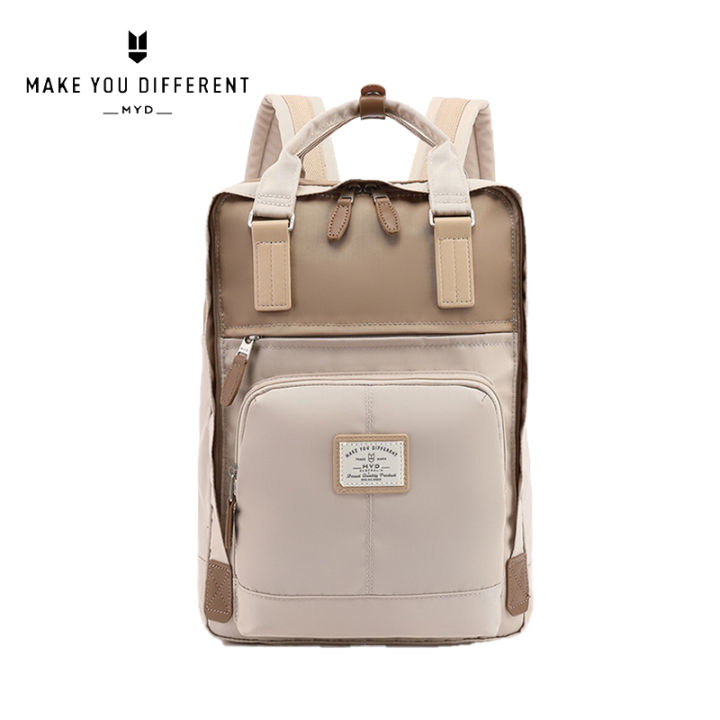 MYD Korean Laptop backpack for women waterproof original 14 15.6 inches ...