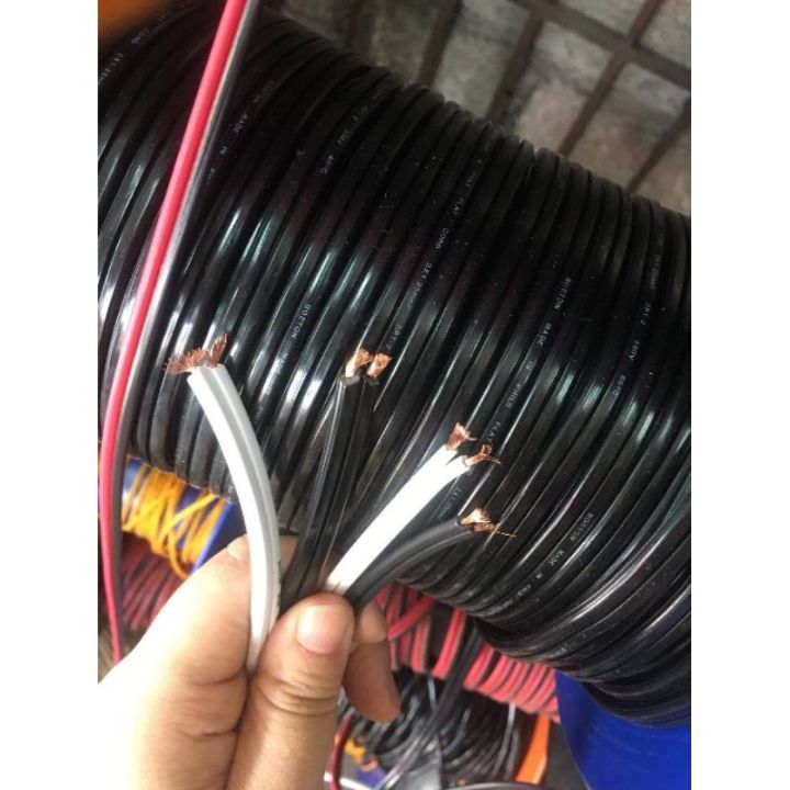 50 meters flatcord /electric wire original boston /wire max : #18/2c, #16/2c, #14/2c available ...