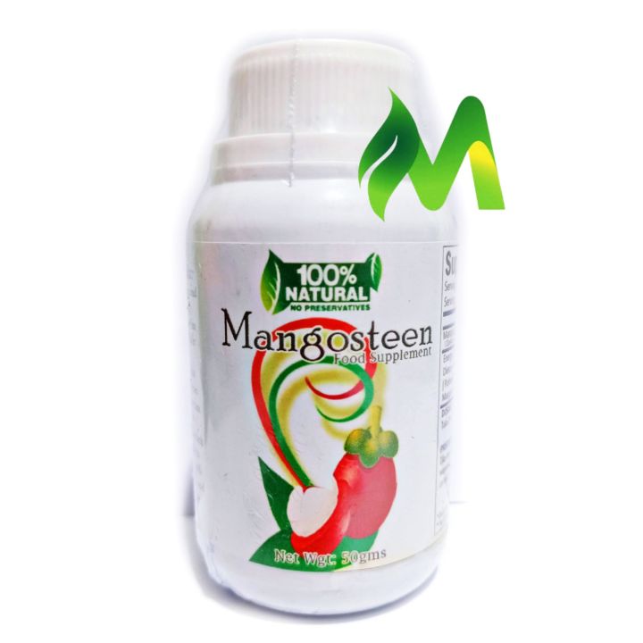 Mangosteen Capsule Natural Herbs 100 Capsules | Lazada PH