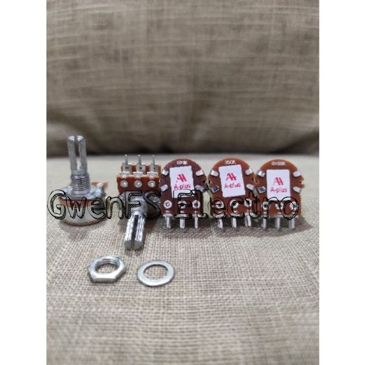 Potensio Stereo B 10K 20K 50K 100K 250K 500K A PLUS ORIGINAL | Lazada ...