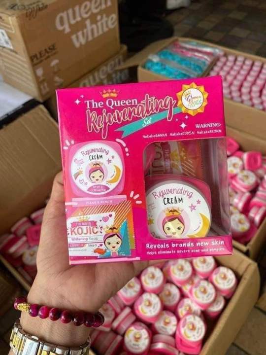 Queen White Rejuvenating Set [With Freebie] | Lazada PH