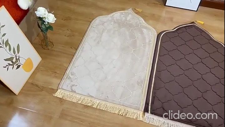 Soft Prayer Mat With Thick Sponge Comfortable With Emboss Design Prayer ...