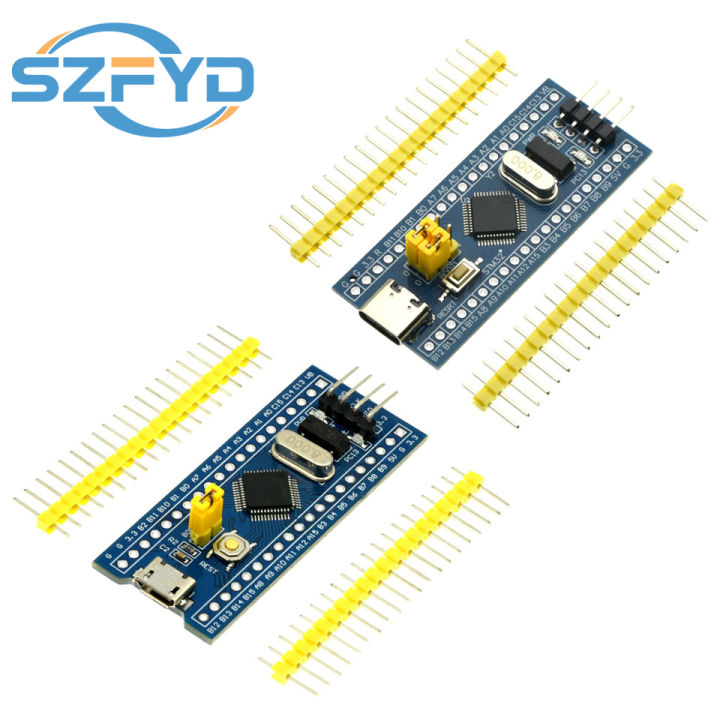 STM32F103C6T6 STM32F103C8T6 แขน STM32 Minimum Micro TYPE-C บอร์ดพัฒนา ...